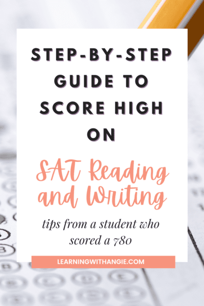 SAT Reading Section Tips That Helped Me Get a 780 On My 1st Try